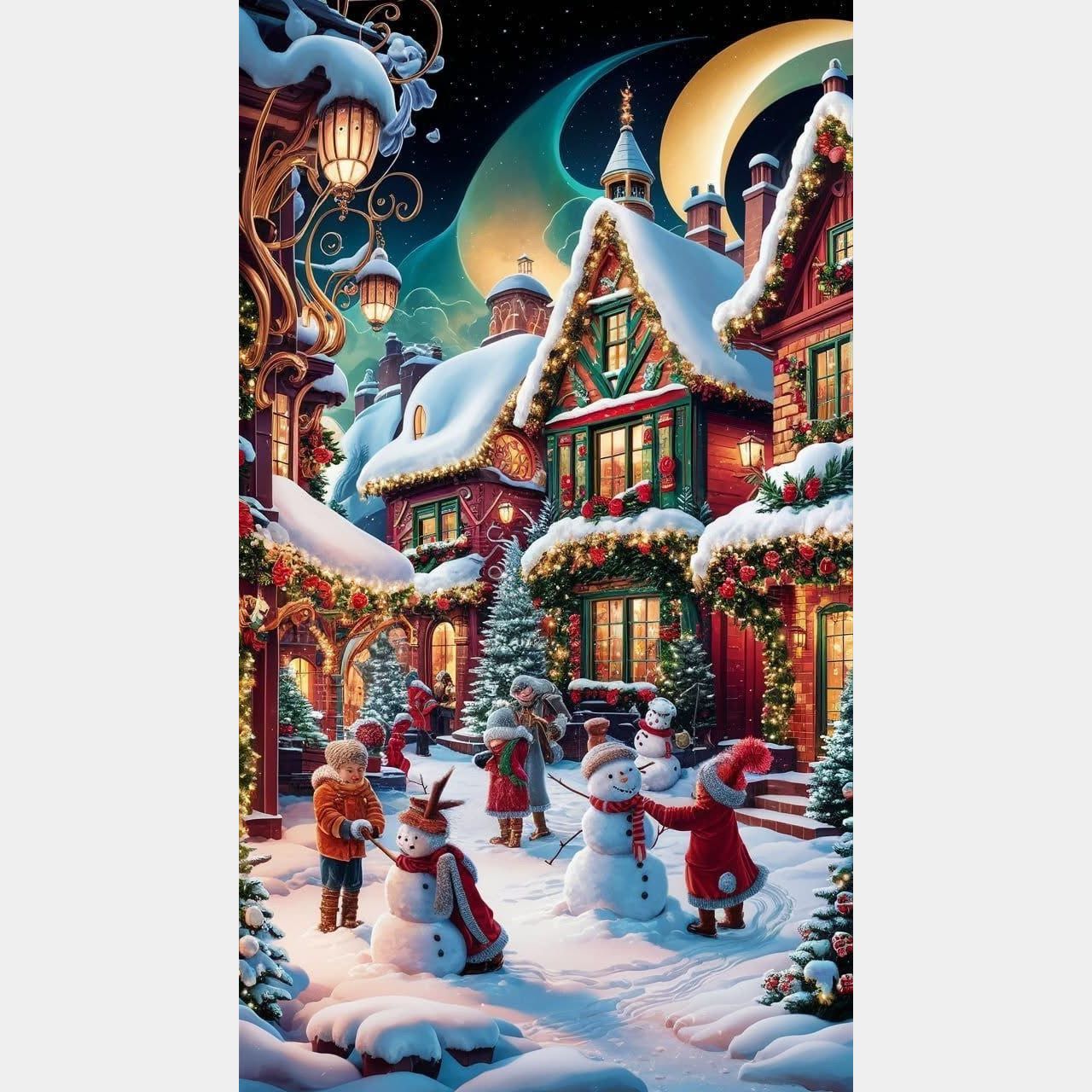 Diversion navidad 45 x 80 – Diamond Painting en Cancún
